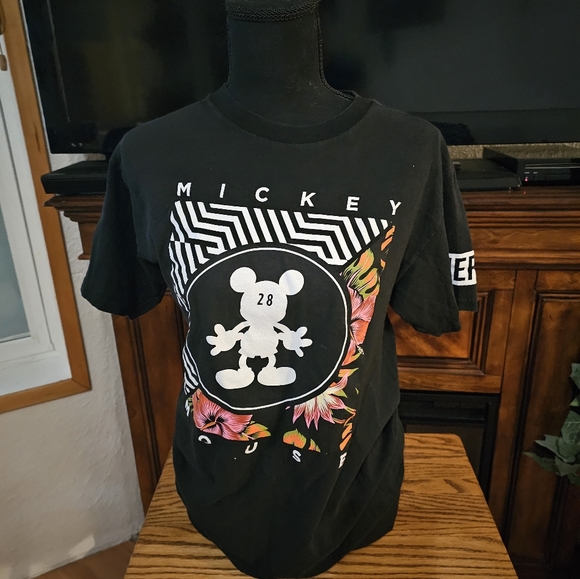 Disney | Shirts | Mickey Mouse X Neff Disney Hawaiian Black Short ...